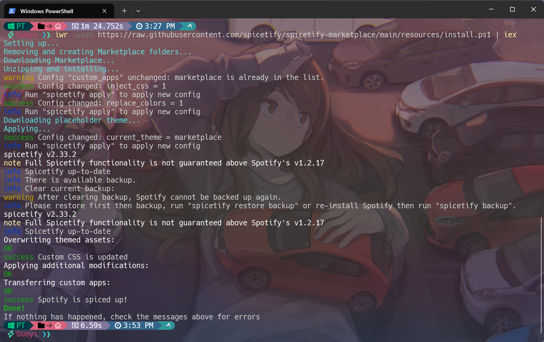 利用 Spicetify 对 Spotify 优化 - 一星残月拂柳丝 - 博客园