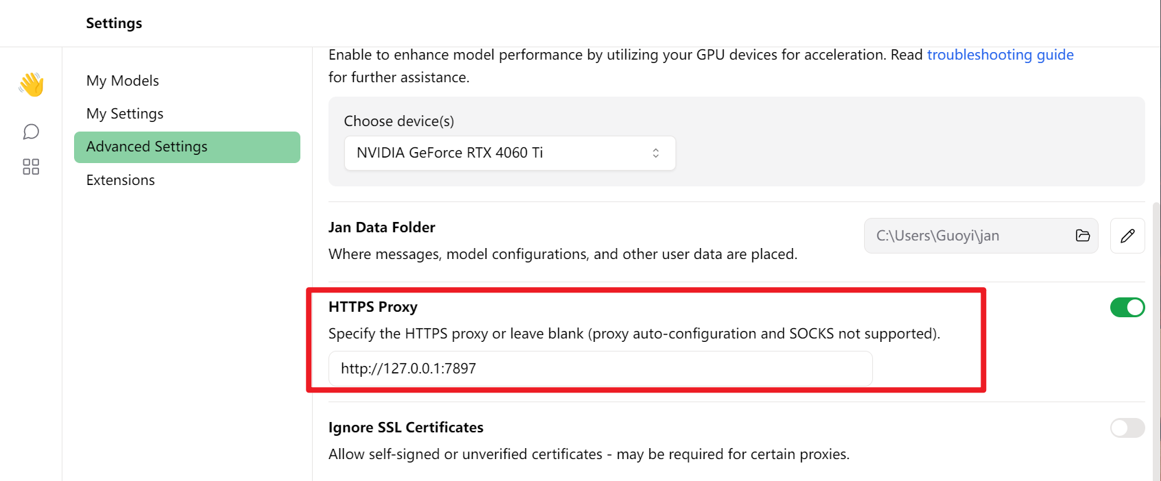 【Jan】部署本地AI大模型 - 一星残月拂柳丝 - 博客园